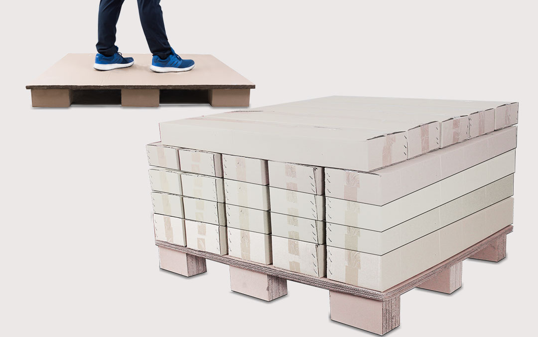 พาเลทกระดาษ (Paper Pallet) ราคาถูกสุด 420 บาท / ตัว