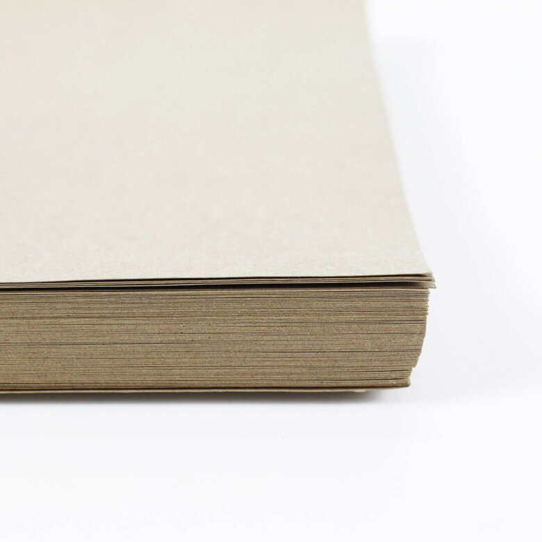 กระดาษคราฟท์สีครีม(KI) ห่อของขวัญ/สินค้า 185 แกรม ขนาด 16x18 นิ้ว ...