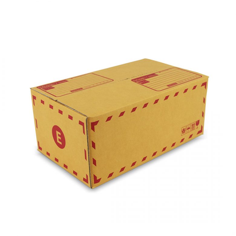 กล่องเบอร์ F 45x30x20 cm (ยxกxส) - หงส์ไทย - โรงงานผลิตบรรจุภัณฑ์จากกระดาษ
